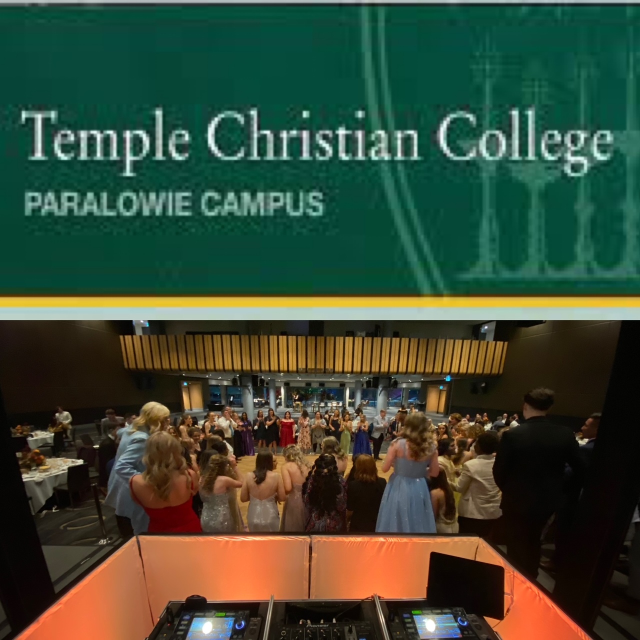 Temple Christian College Formal - Platinum DJs